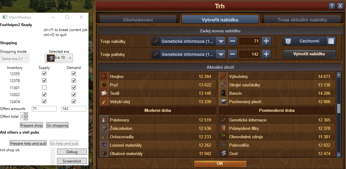 Forge of Empires tools FOE clicker – Cyltr – see you later